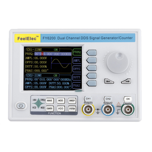 FY6200 Embedded Panel Signal Generator DDS Dual-channel Function ...