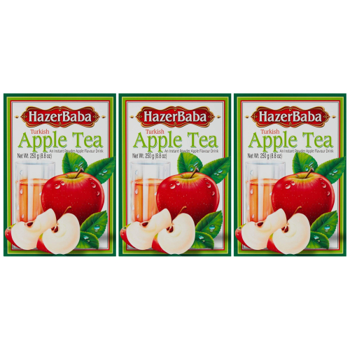 Hazer Baba Turkish Apple Flavour Tea powder 250 g (Pack of 3) on OnBuy
