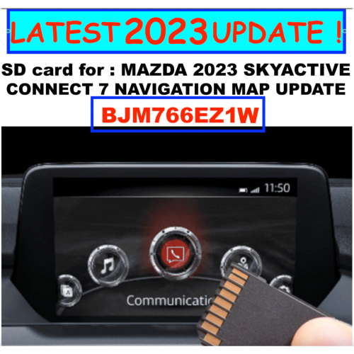 2023 MAZDA MAP SAT NAV SD CARD UK & EU MAZDA 2, 3, 6 CX-3 BJM766EZ1W on ...