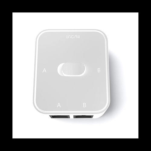 2 Port RJ45 LAN CAT6 Switch Selector 1000Mbps 2 in 1 Out /1 in 2 Out 2 ...