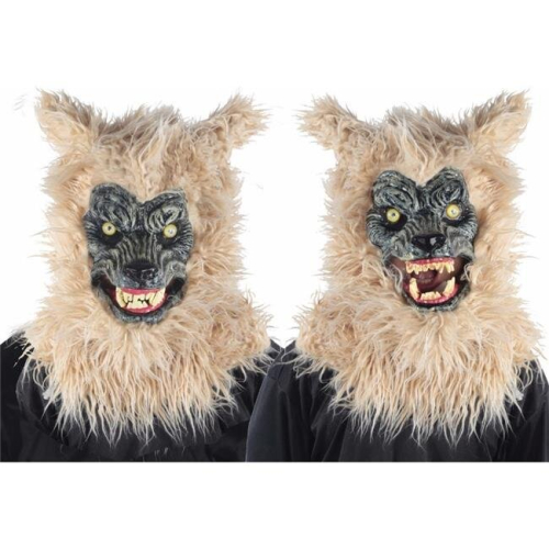 Animated Werewolf Blonde Face Mask on OnBuy