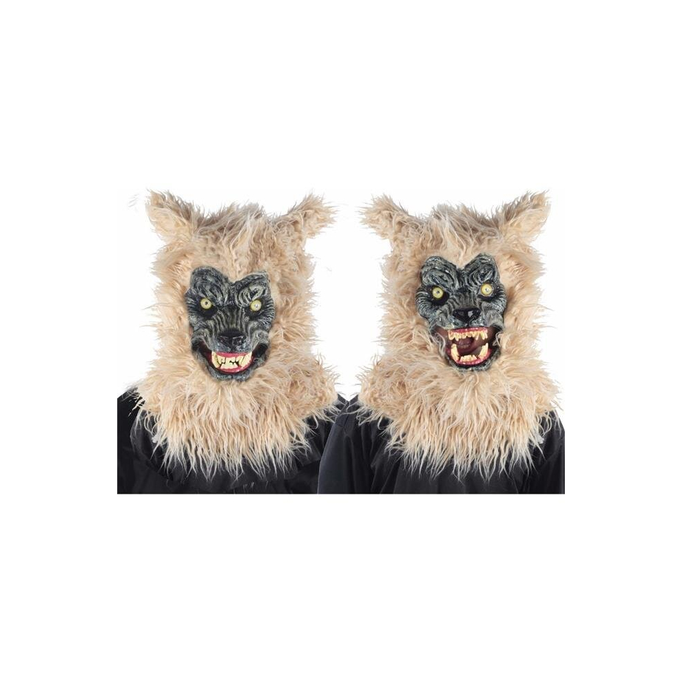 Animated Werewolf Blonde Face Mask on OnBuy
