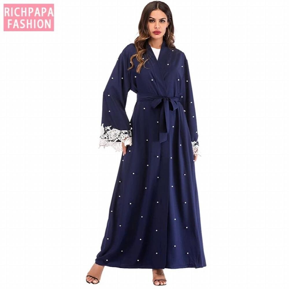 Arabic Dubai Abaya Kimono Hijab Muslim Dress African Dresses For Women ...