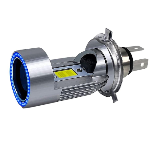 H4 Led light Bulb cycle Hi/lo Beam With Eye Daytime Running 25w 3000l ...