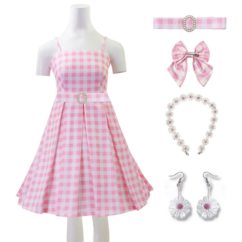 (Belted dress set, XXXL) Movie Barbie Barbie Cos Costume Kenny Suit ...