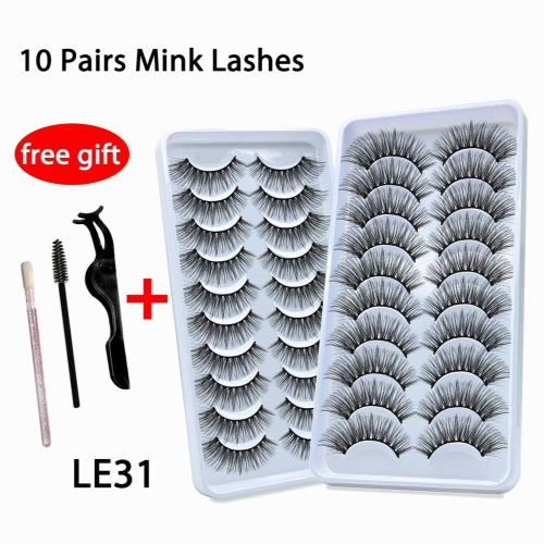 10 Pairs of Natural Dramatic 3D Eyelashes Get the Look You Deserve on OnBuy