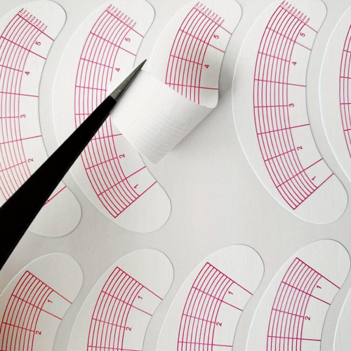35 pairs Professional Lash Mapping Stickers Under Eye Positioning Tips ...