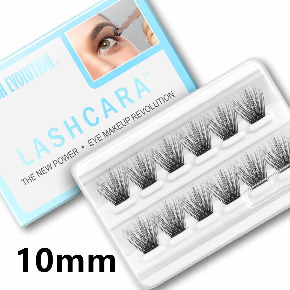 5 Boxes Individual Lashes Clusters Look Like Eyelash Extensions DIY ...