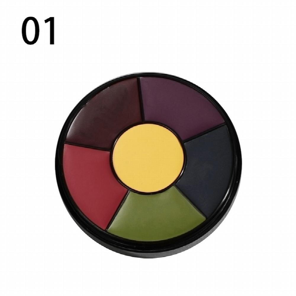 6 Colors Injury Effect Makeup Face Paint Palette Body Paint Pigment ...