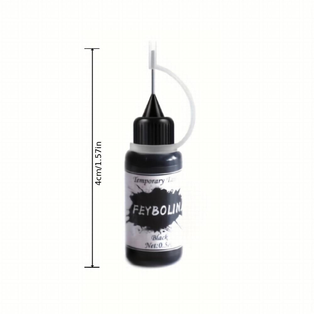 Temporary Tattoo Kit Freehand Ink With 2 Pcs Selft Adhesive Tattoo ...