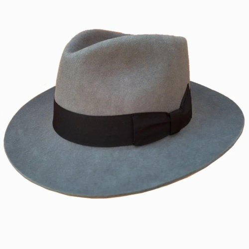 Grey Gray Fedora Gentleman Godfather Gangster Mobster Hat For Men on OnBuy