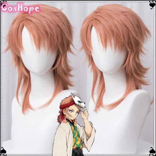 Sabito Cosplay Demon Slayer Cosplay Kimetsu No Yaiba Pink Wig Cosplay ...