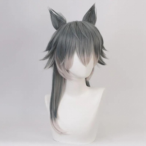 Anime BEASTARS Legoshi Cosplay Wig With Wolf Ears Personified Beasts ...