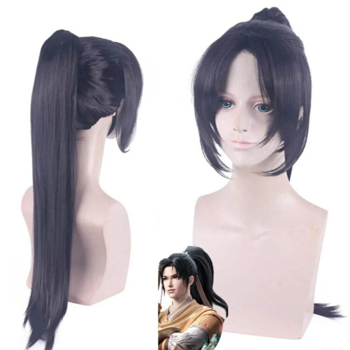 Anime Long Straight Hakuouki Yukimura Chizuru Hair Heat Resistance ...