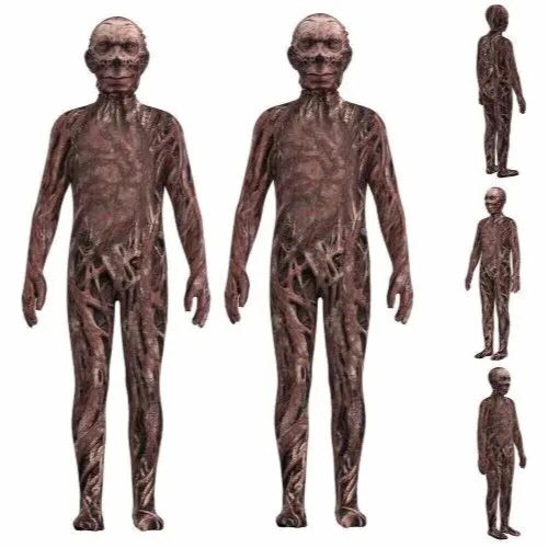 Stranger Vecna Cosplay Costume Kids Print Jumpsuit Halloween Carnival ...
