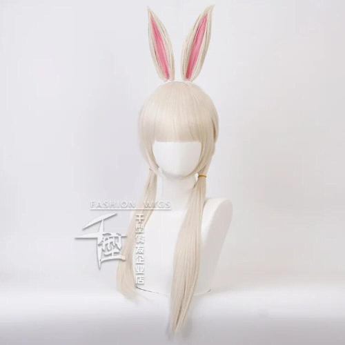 Anime BEASTARS Cosplay Haru Wig with Rabbit Ears Personified Beasts ...