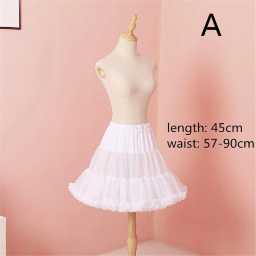 AGCOS Bird Cage Fishbone Skirt Dress Support Girls And Woman Cosplay ...
