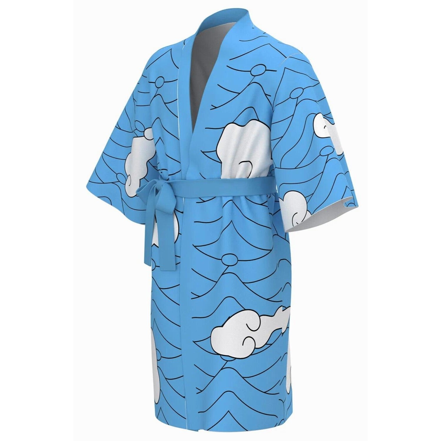 Anime Demon Slayer Kamado Nezuko Rengoku Kyoujurou Cosplay Robe Belt ...