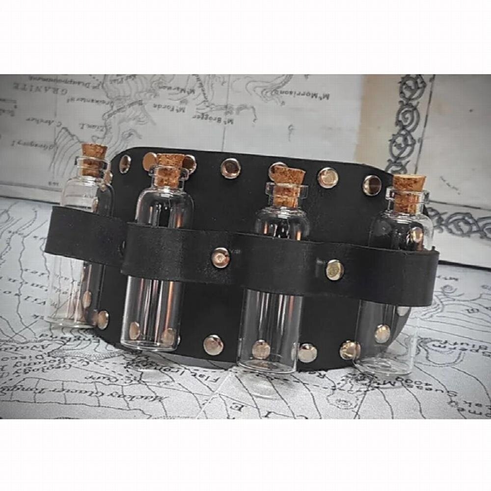 Medieval Steampunk Alchemist Armband Armlet Leather Leg Garter Belt Arm ...