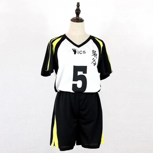 Haikyuu Kotaru Bokuto Sportswear Akaashi Keiji College Jersey Short ...