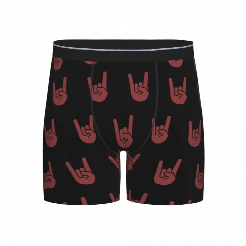 Rockabilly Goth Punk Heavy Metal Underpants Breathbale Panties Male ...