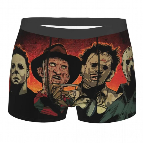 Horror Movie Nightmare Mens Boxer Briefs Shorts Men Underpants Cartoon ...