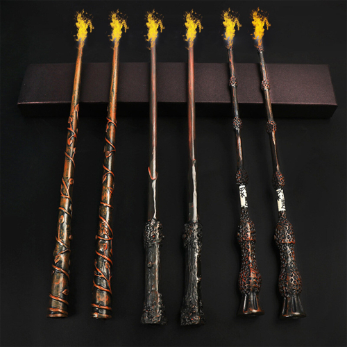 Harry Potter Firing Magic Wand Fire Shooter Dumbledore Voldemort Wizard ...