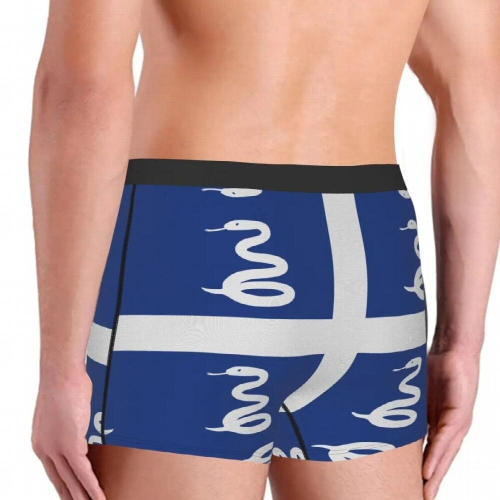 Snake Flag Of Martinique Mens Boxer Briefs Flags of the regions of ...