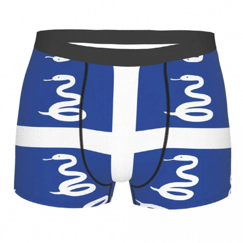 Snake Flag Of Martinique Mens Boxer Briefs Flags of the regions of ...