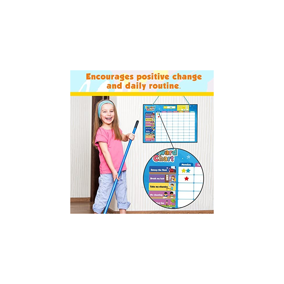 Magnetic Reward Chart for Children – 80+ Chores, Potty Training Reward ...