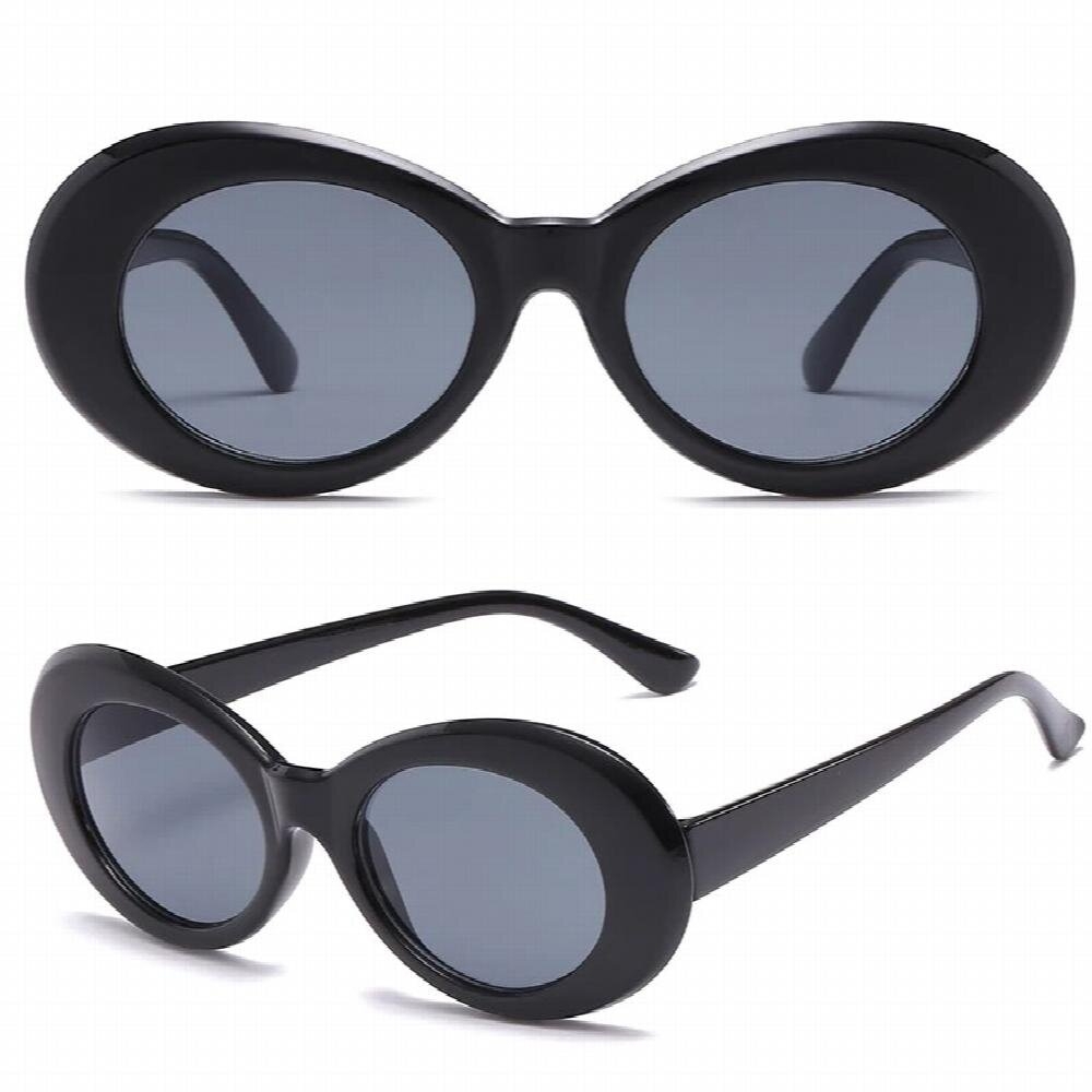 Kurt Cobain Glasses Oval Clout Goggles Sunglasses Rapper Shades Fancy ...