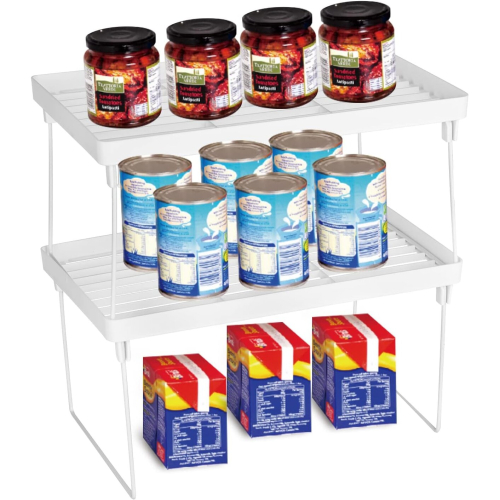 Set of 2 Kitchen Cupboard Shelves for Kitchen Cupboard, Pantry ...