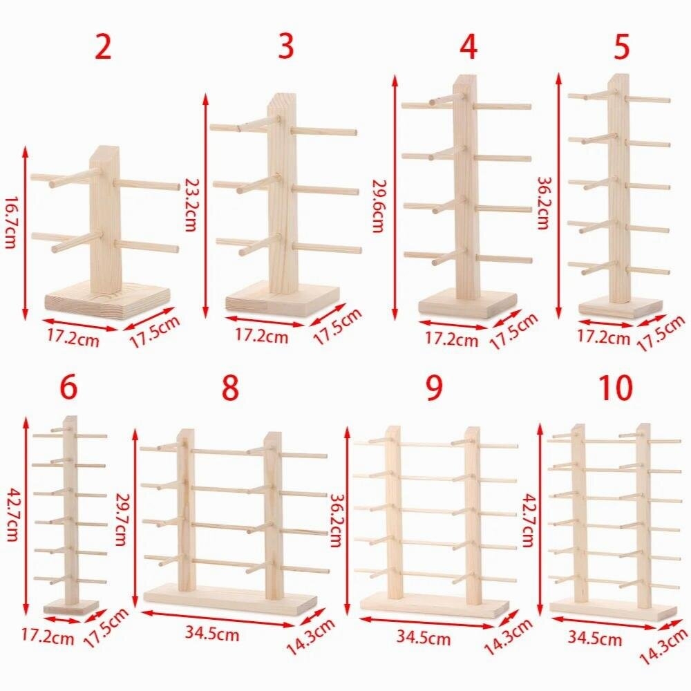 Layers Wood Sunglass Display Racks Shelf Eyeglasses Show Stand Jewelry ...
