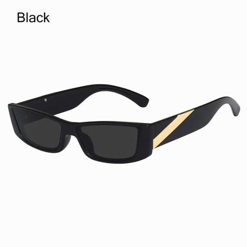 Small Rectangle Sunglasses Womens Retro Narrow Frame Sun Glasses Shades ...