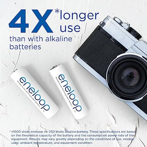 Panasonic eneloop ready-to use Ni-MH battery, AA/Mignon, 8-pack ...