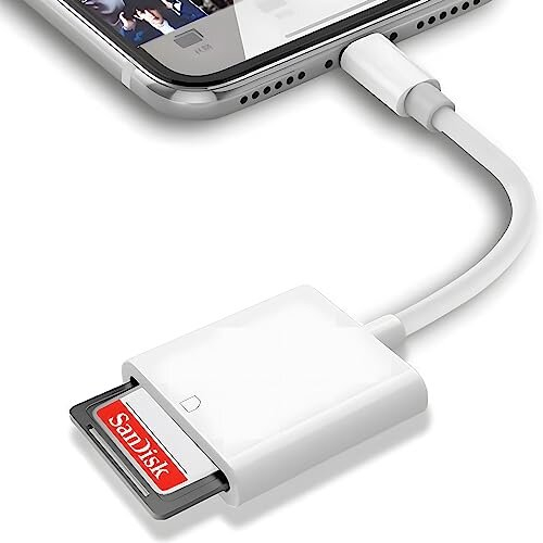 [Apple MFi Certified] SD Card Reader for iPhone/iPad,Lightning to SD ...