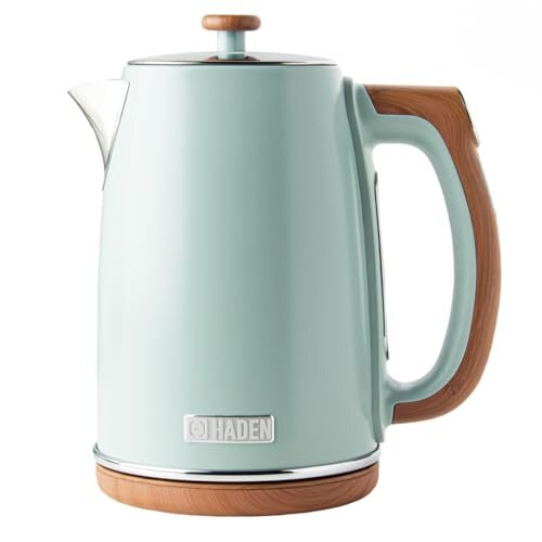 Dorchester Variable Temperature Kettle - Wood Effect Finish, Fast Boil, 3000w, 1.7litre - Green ...