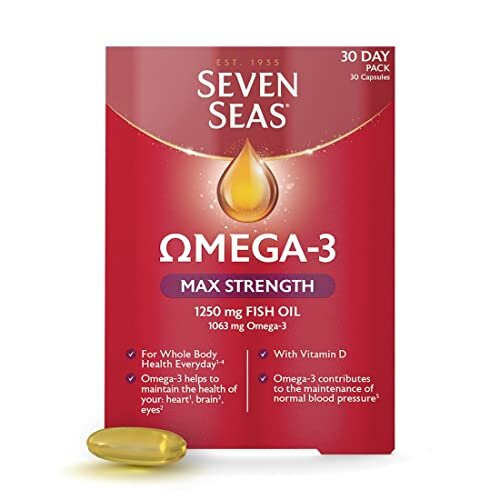 Omega-3 Fish Oil Max Strength Multivitamin Tablets For Women / Men ...