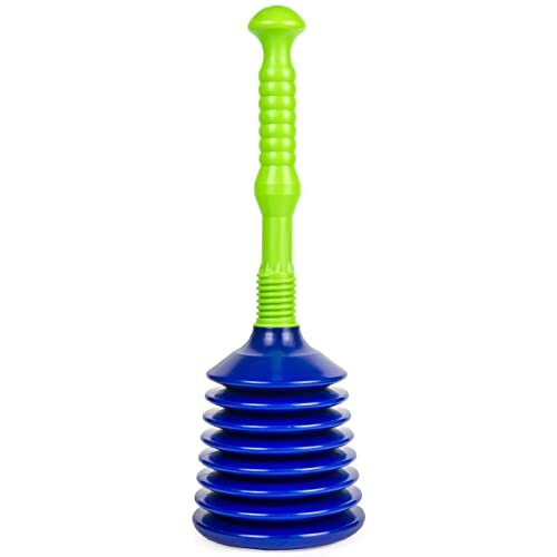 Large Drain Plunger for Kitchens, Bathrooms, Baths, Waste Pipes and ...