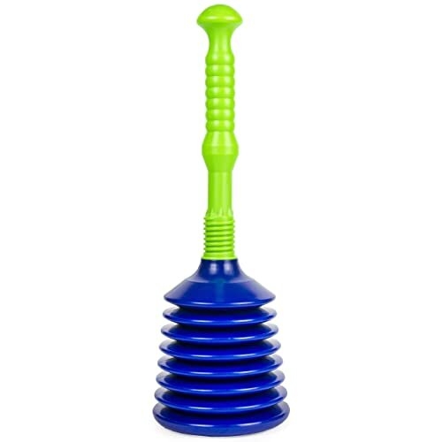 Large Drain Plunger for Kitchens, Bathrooms, Baths, Waste Pipes and ...