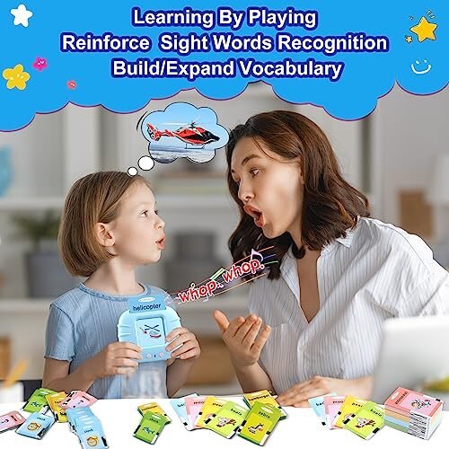 224 Words Talking Flash Cards For Autistic Children Montessori ...