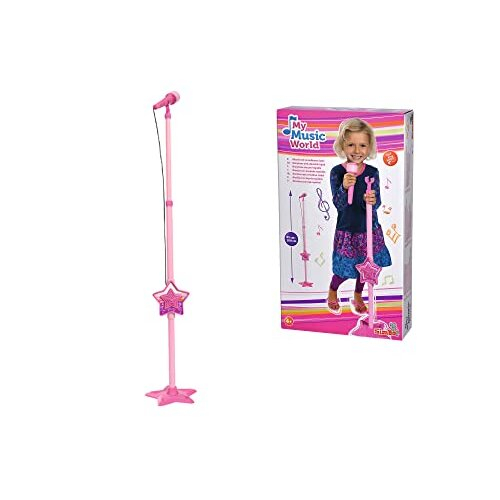 Simba 106830691 Girl's Microphone & Stand with Built in CD MP3 Player ...