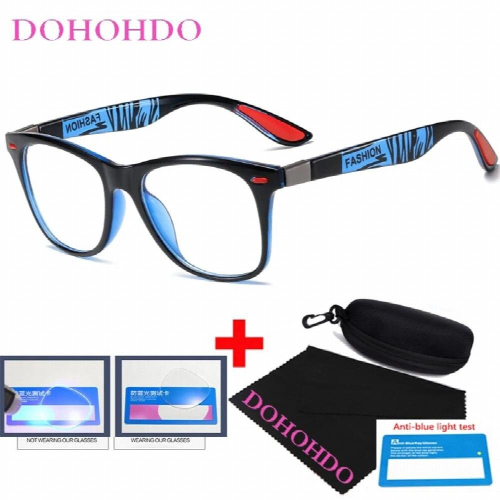 Anti Light Computer Glasses Men Women Spectacle Frame Gaming Eyeglasses ...