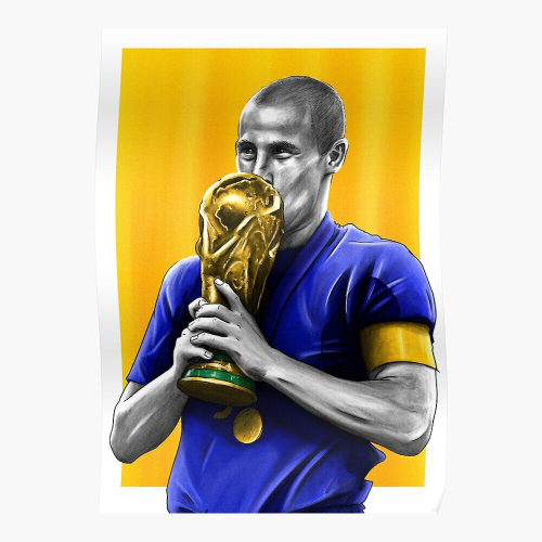 Posters Fabio Cannavaro - Italy World Cup 2006 16x20 inch or 20x20 inch ...