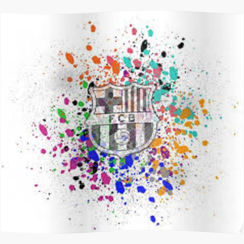 Posters Fc Barcelona 16x20 inch or 20x20 inch Wall Art Soccer Print on ...