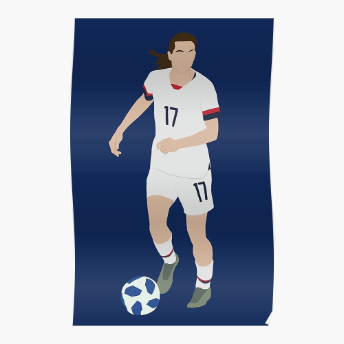 Posters Tobin Heath 16x20 inch or 20x20 inch Wall Art Soccer Print on OnBuy