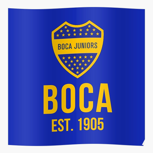 Posters Boca Juniors 16x20 inch or 20x20 inch Wall Art Soccer Print on ...