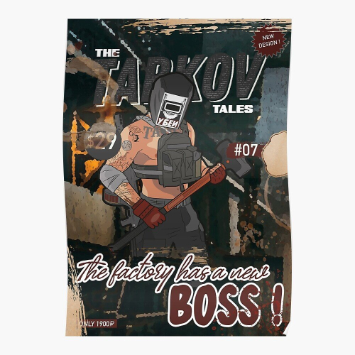 Posters The Tarkov Tales # 07 - Escape from Tarkov - Tagilla 16x20 inch ...