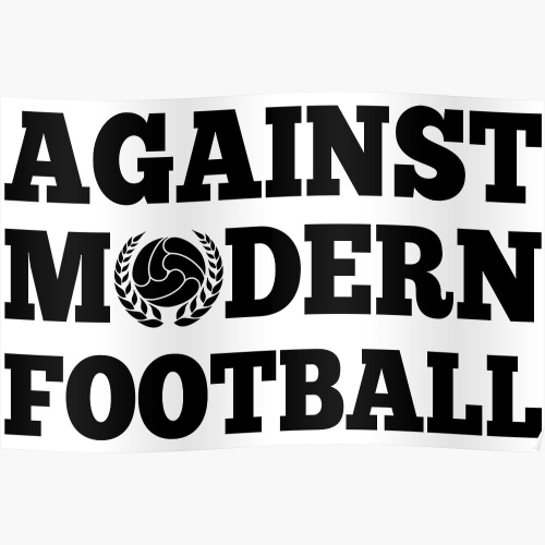 Posters Against Modern Football 16x20 inch or 20x20 inch Wall Art ...