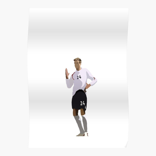 Posters England's Peter Crouch Robot 16x20 inch or 20x20 inch Wall Art ...